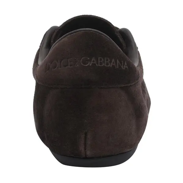 Dolce & Gabbana Suede Sneakers - Brown