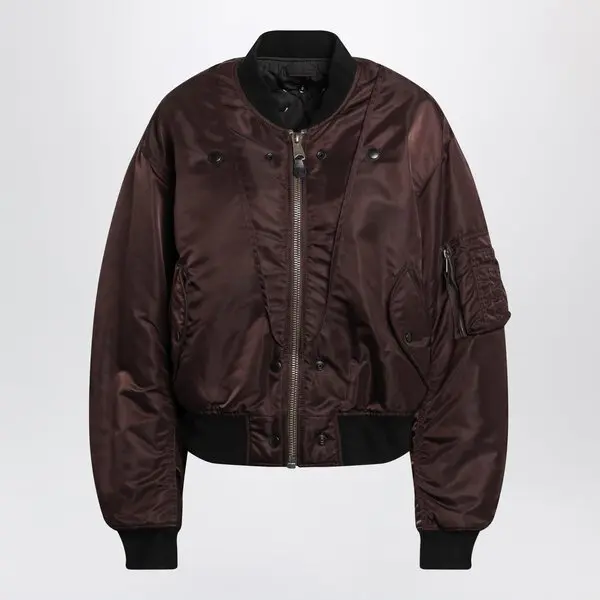 MAISON MARGIELA Reversible Ma-1 Jacket In Dark