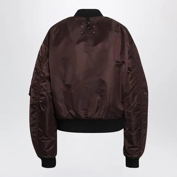 MAISON MARGIELA Reversible Ma-1 Jacket In Dark