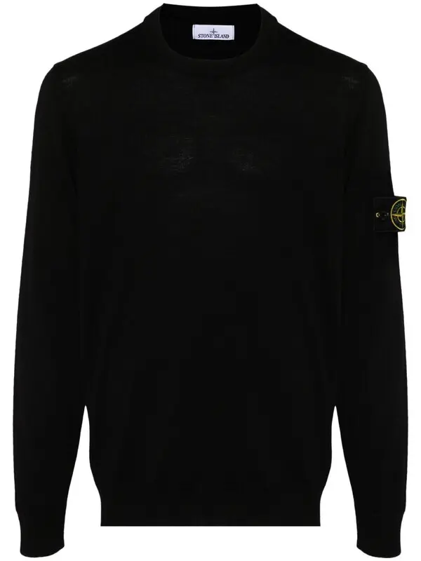 Stone Island Wool Crewneck Sweater
