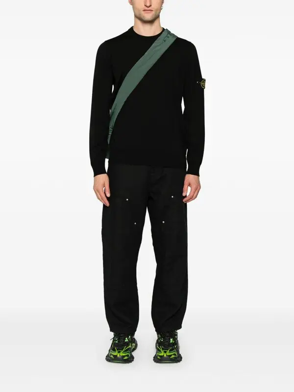 Stone Island Wool Crewneck Sweater