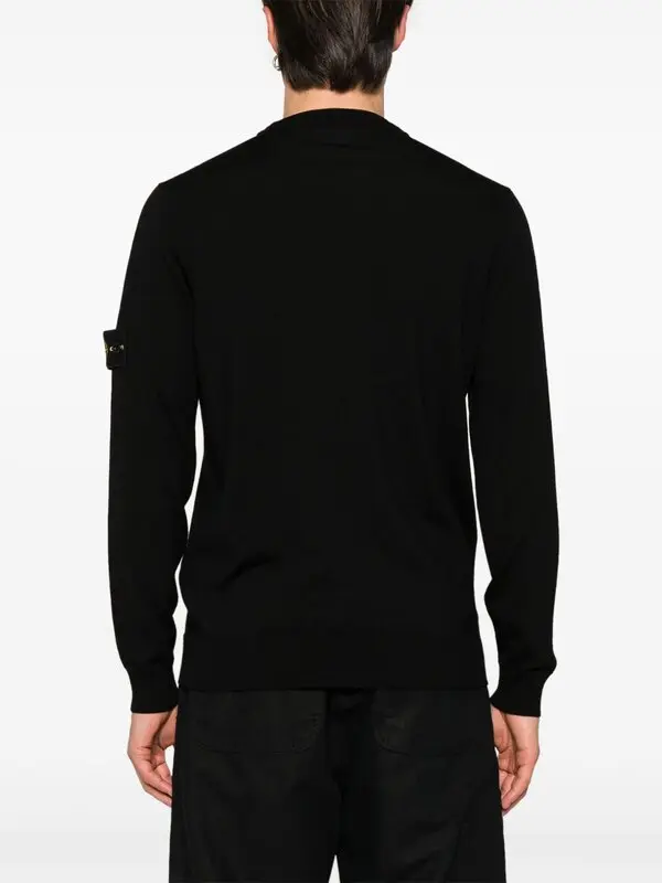 Stone Island Wool Crewneck Sweater