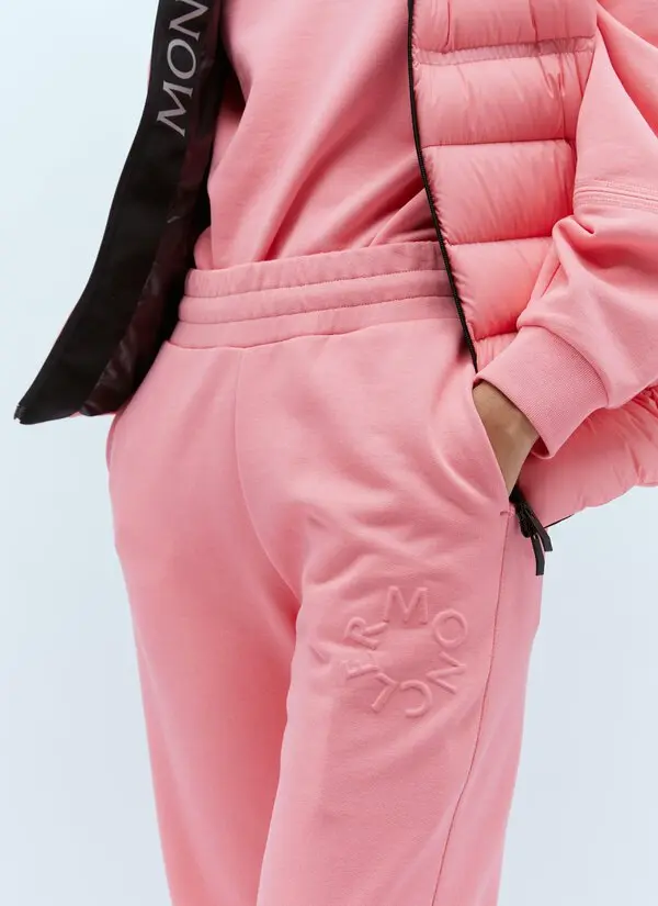 Moncler Embossed Logo Track Pants