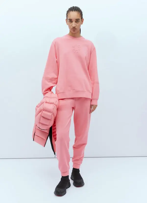 Moncler Embossed Logo Track Pants