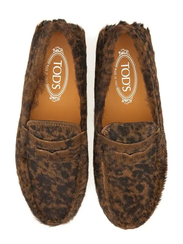 TOD'S Moccasin Gommino Macro - Black