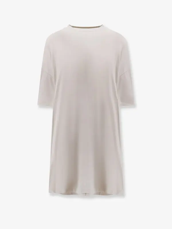 Balenciaga Cotton Jersey Semi Fitted Short Dress - Multicolor