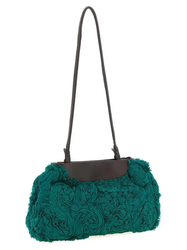 Dries Van Noten Clutch Rose - Green