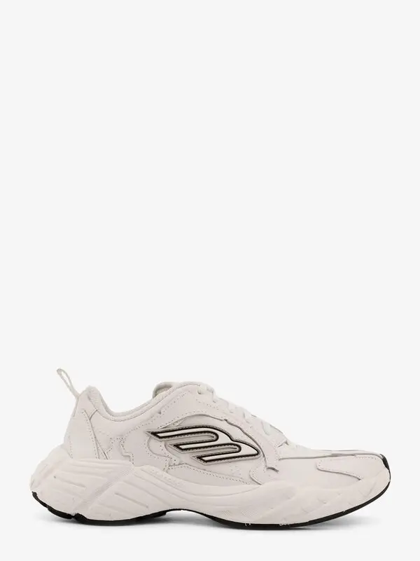 Balenciaga Monday Low-top Sneakers In Leather - Multicolor