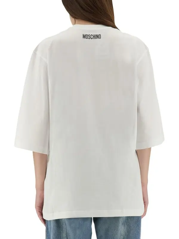 Moschino Goose Jersey T-shirt - White
