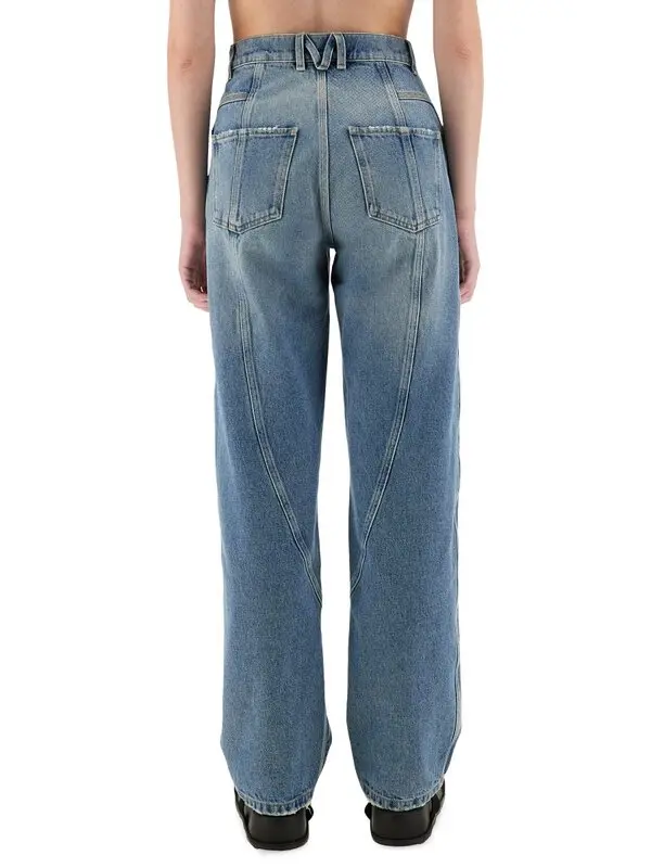 Moschino Wide Leg Jeans