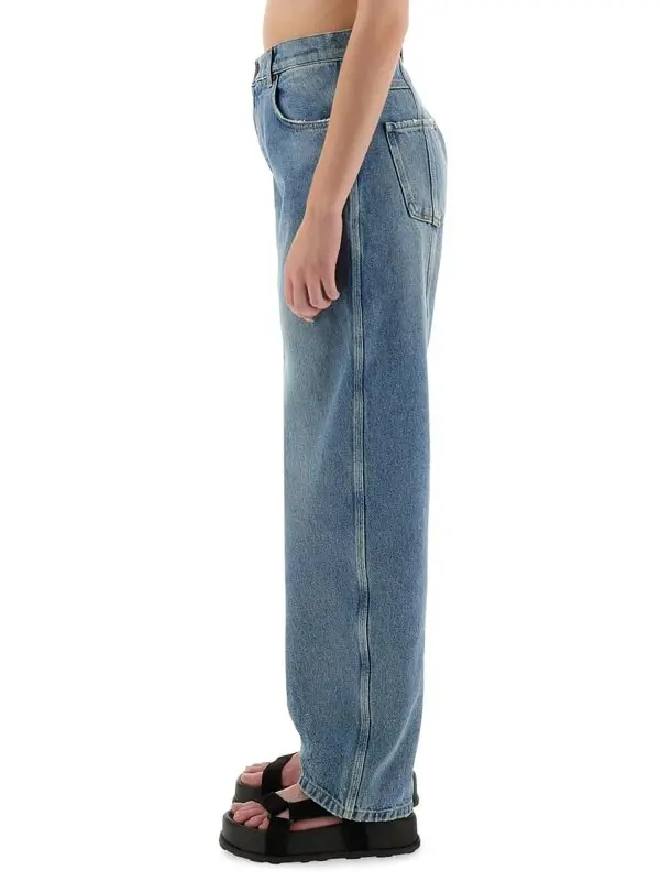 Moschino Wide Leg Jeans - Blue