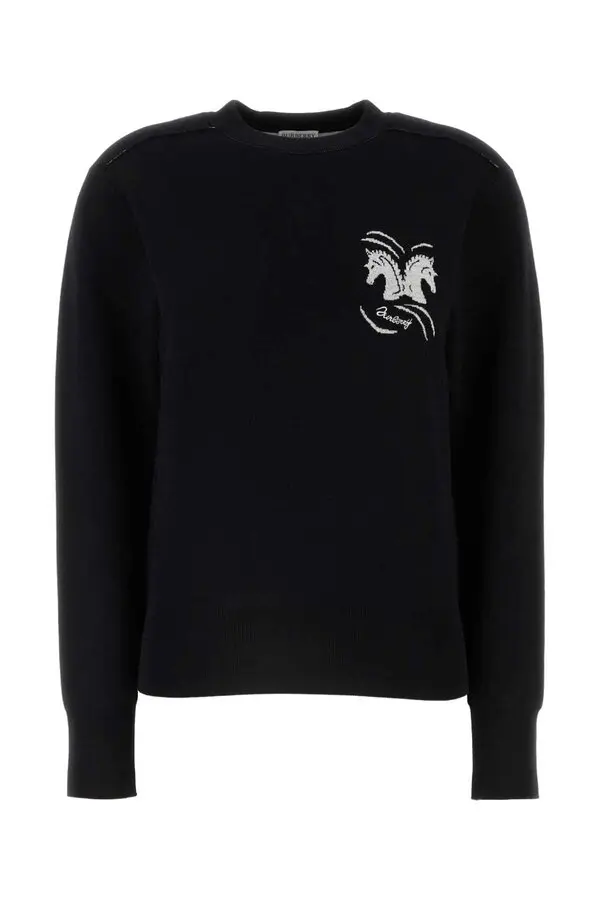 Burberry Stretch Wool Blend Sweater