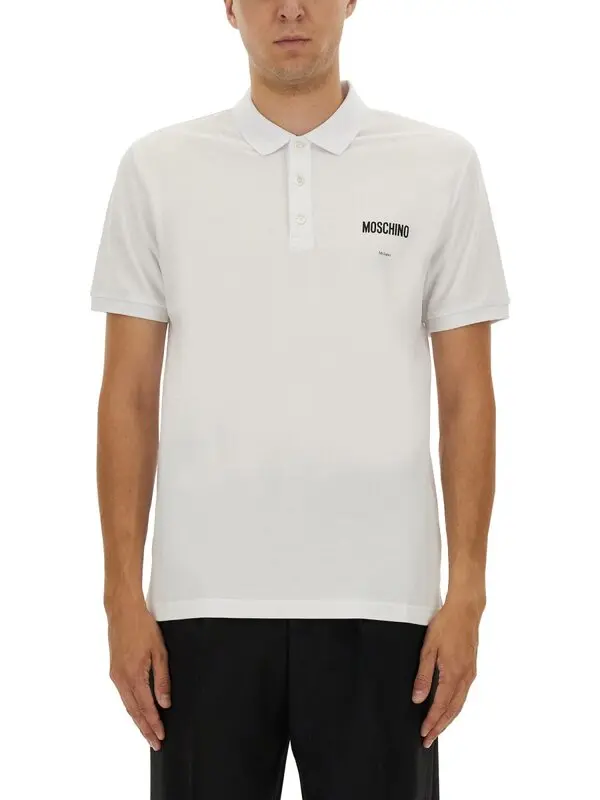 Moschino Cotton Pique Polo