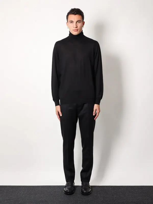 Brunello Cucinelli Cashmere And Silk Turtleneck - Multicolor