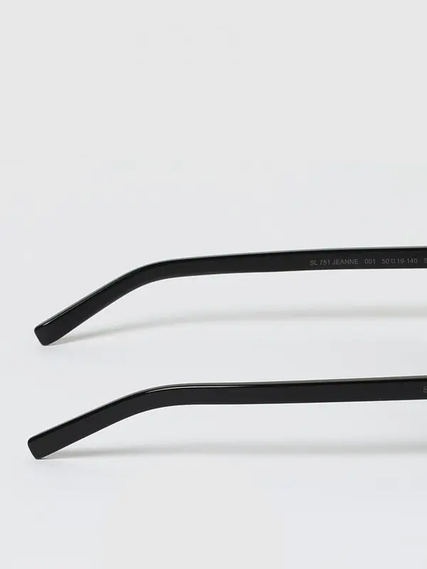 Saint Laurent Oval Sunglasses - Black