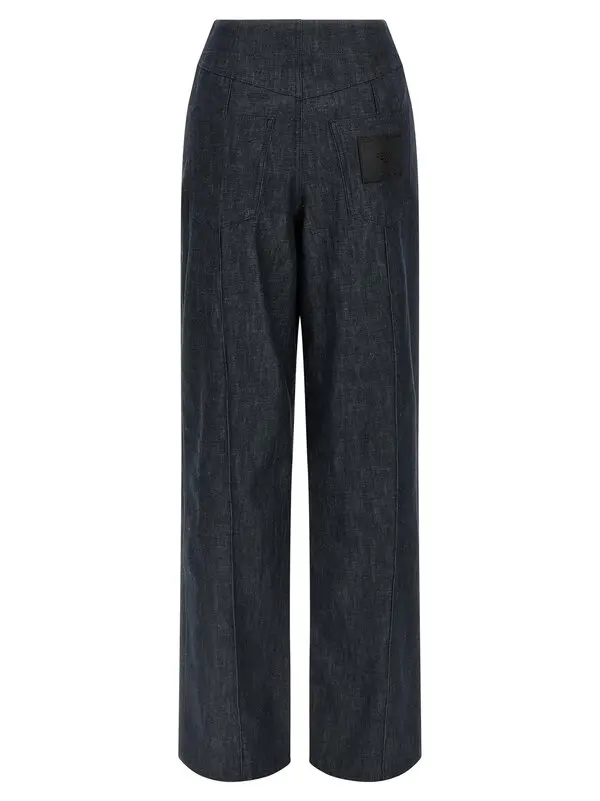 Fendi Roma' Patch Jeans