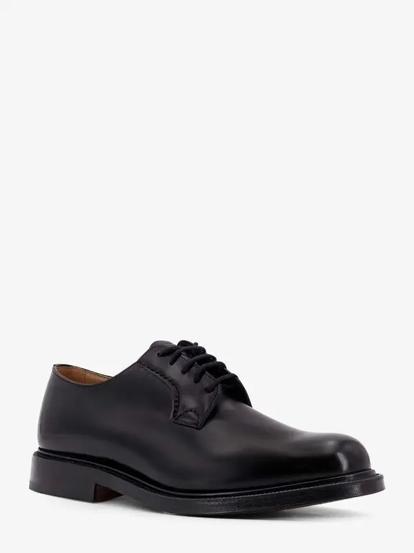 Church's Shannon Leather Lace-up Shoes - Black