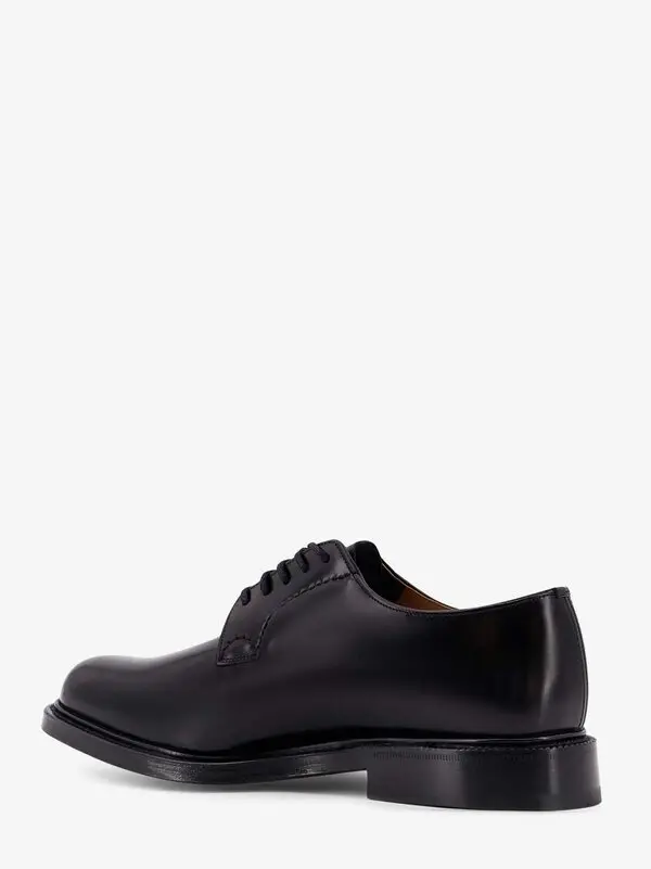 Church's Shannon Leather Lace-up Shoes - Black