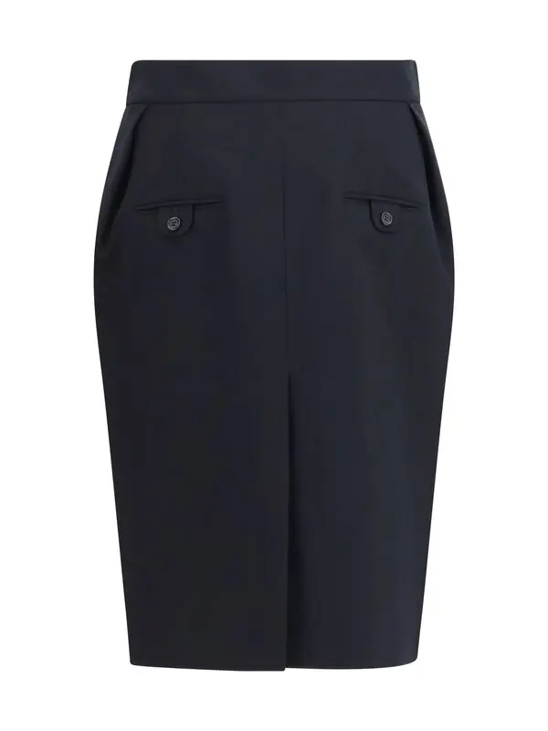 Magda Butrym Pleated Midi Skirt