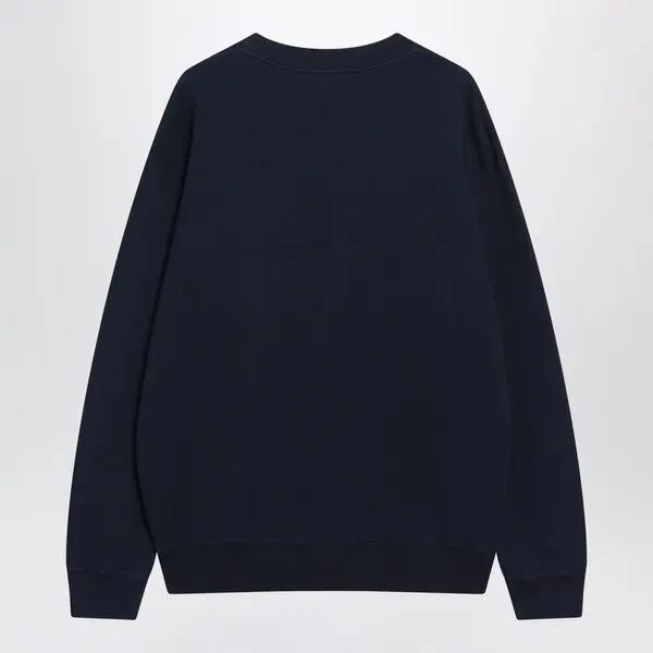 JW Anderson Embroidered Logo Cotton Sweatshirt - Blue