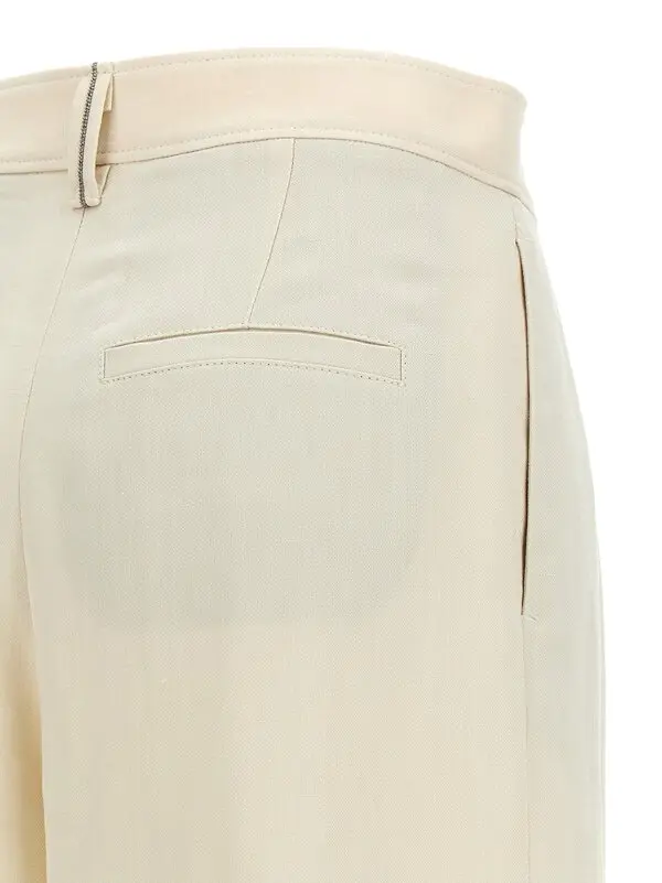 Brunello Cucinelli Crossed Pants