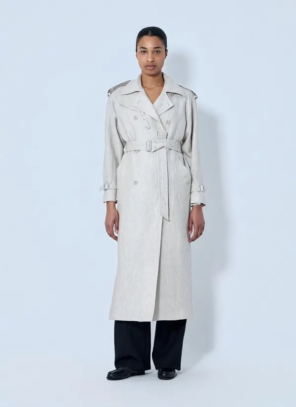Max Mara Double-breasted Trench Coat
