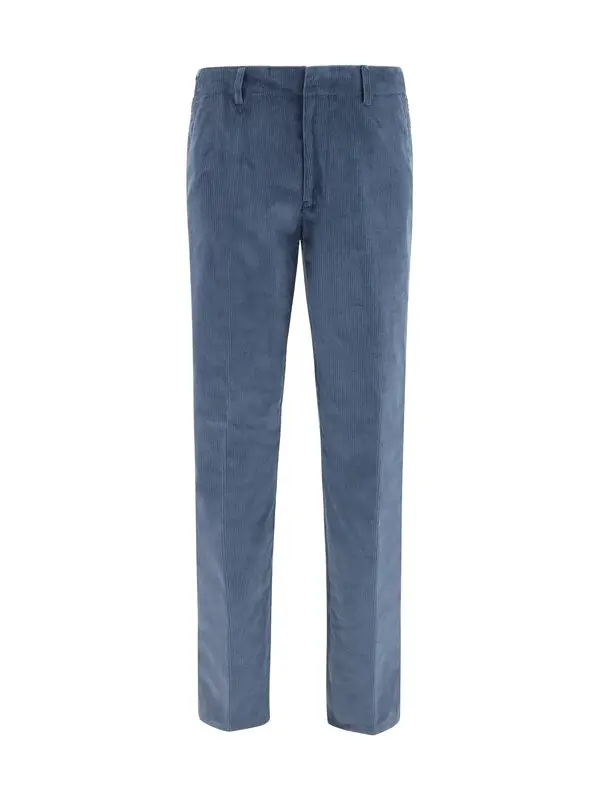 Etro Roma Stretch Cotton Corduroy Pants