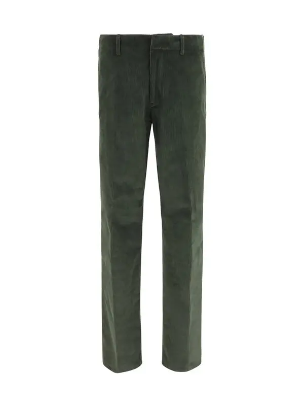 Etro Roma Stretch Cotton Corduroy Pants