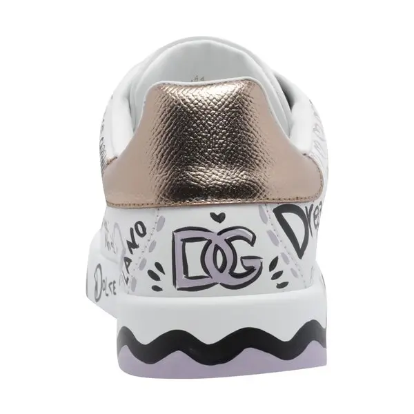 Dolce & Gabbana Portofino Sneakers - White