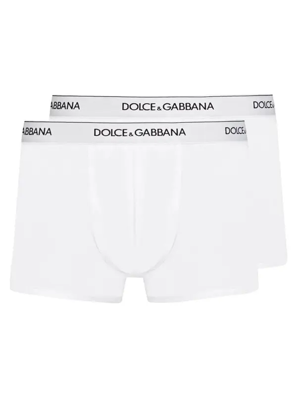 Dolce & Gabbana Bi-pack Boxer Regular - White