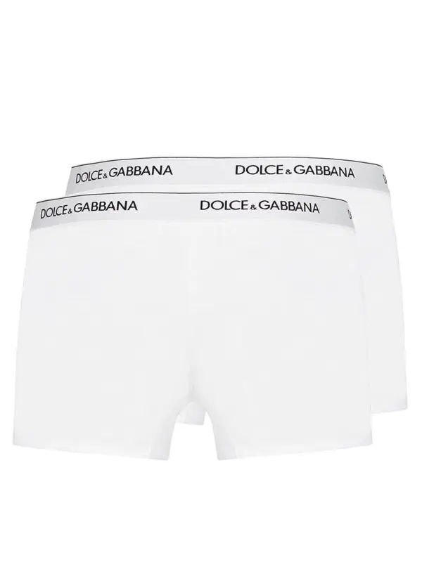 Dolce & Gabbana Bi-pack Boxer Regular - White