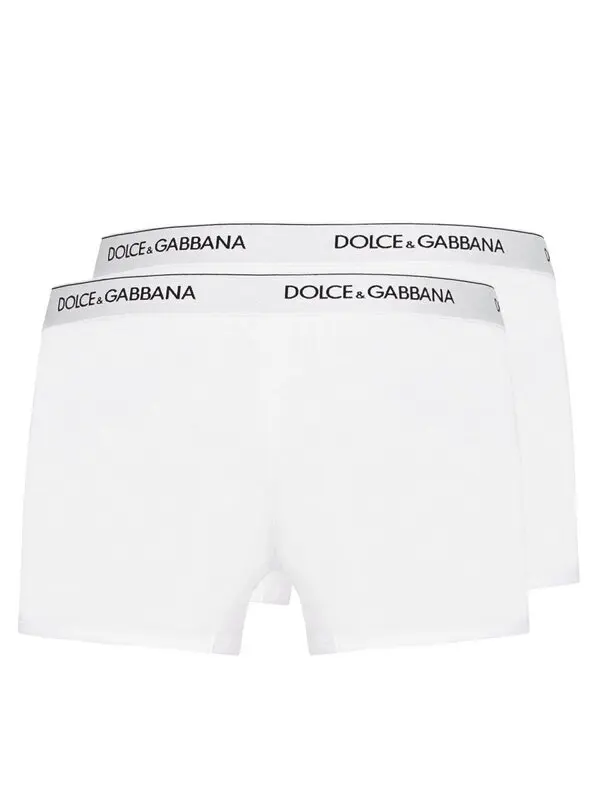 Dolce & Gabbana Bi-pack Boxer Regular - White