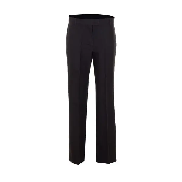 Max Mara Fatina Stretch Cotton And Viscose Trousers - Black