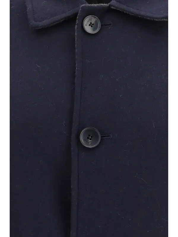 Etro Soho Reversible Wool-blend Coat