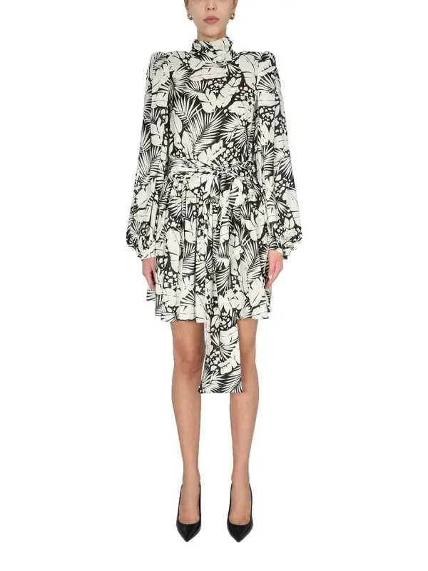 Saint Laurent Mini Dress With Band