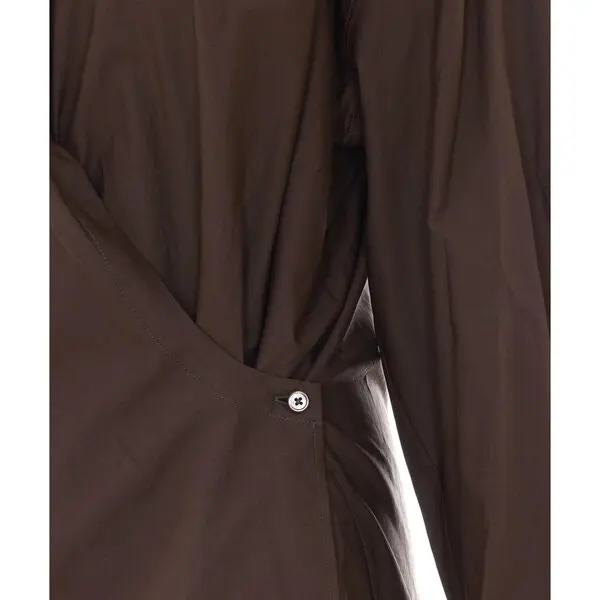 LEMAIRE Twisted Shirt - Brown