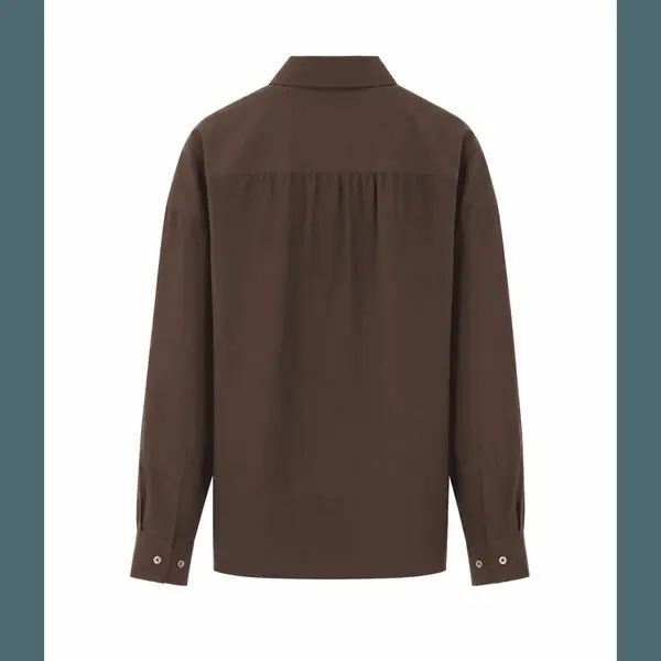 LEMAIRE Twisted Shirt - Brown