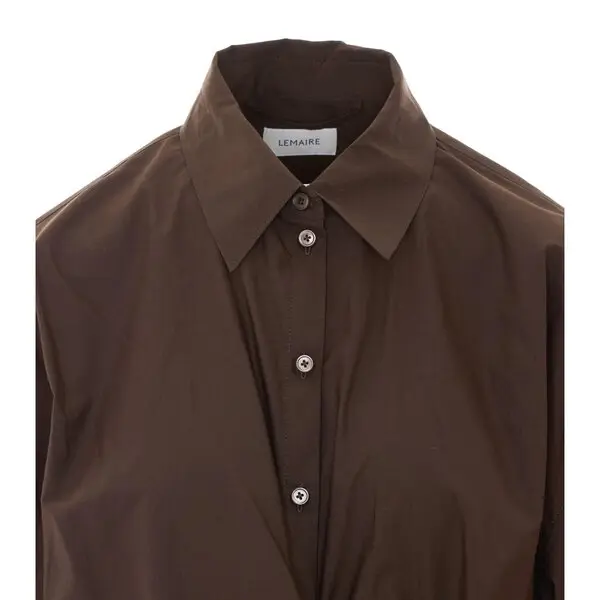LEMAIRE Twisted Shirt - Brown