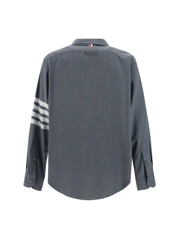 Thom Browne Wool And Cotton Blend Shirt