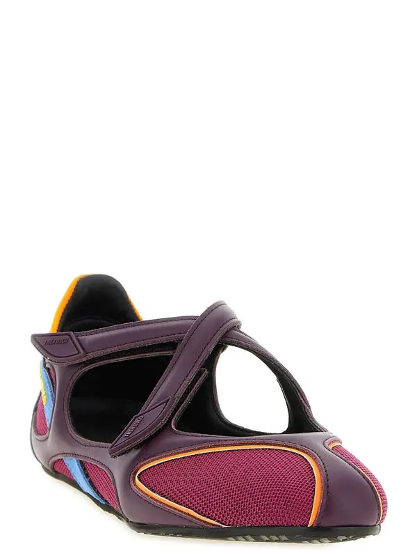 Attico Floor 01 Hybrid Ballet Flats - Multicolor