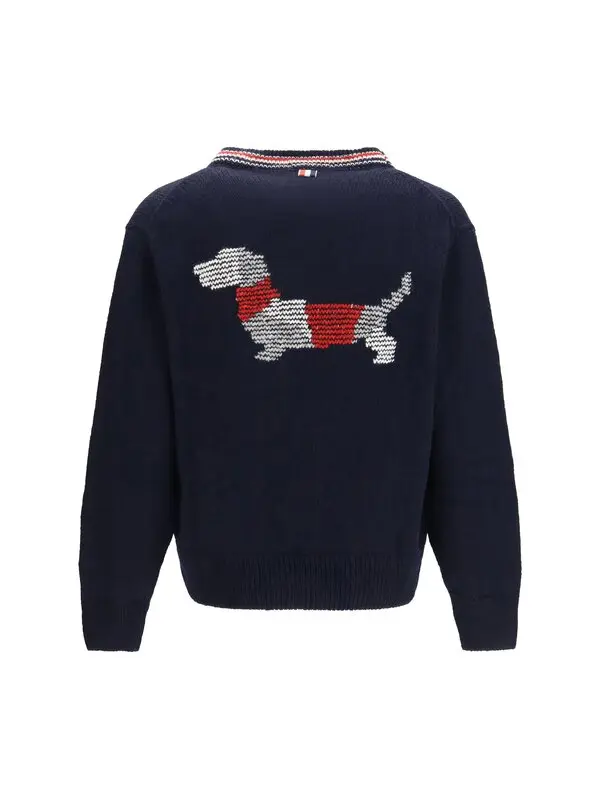Thom Browne Hector Donegal Yarn Cardigan
