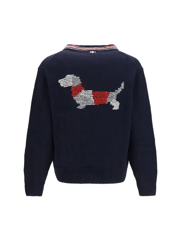 Thom Browne Hector Donegal Yarn Cardigan