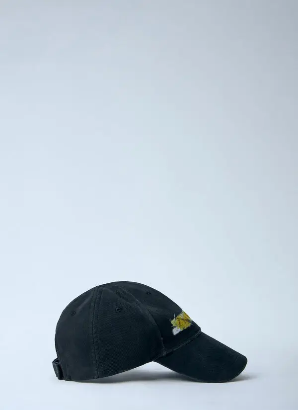 Balenciaga Faded Washed Cap