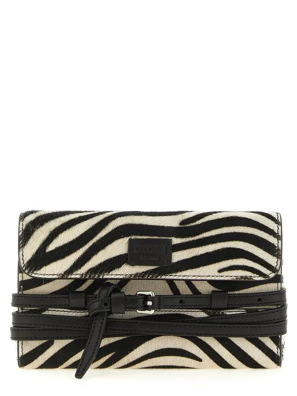 Moschino Tie Me' Wallet On Chain - Multicolor
