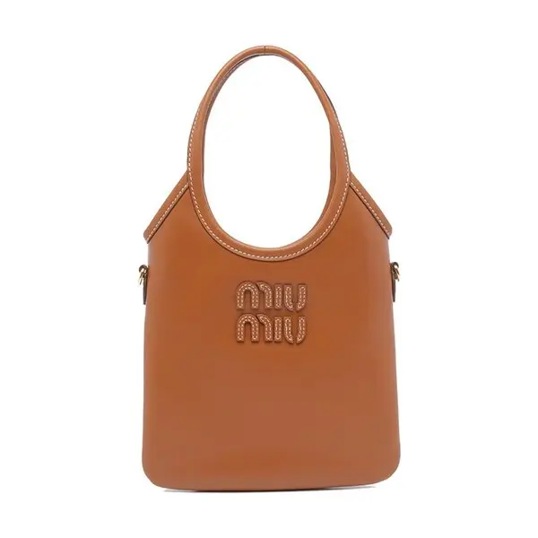 Miu Miu Ivy Handbag - Brown