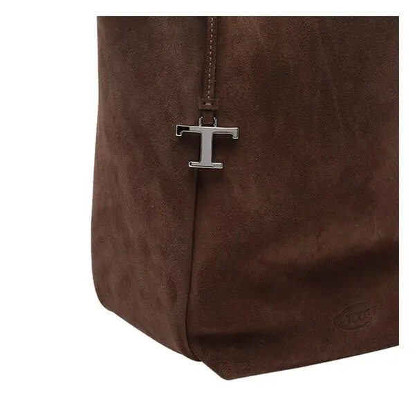TOD'S Small Suede Bucket Bag