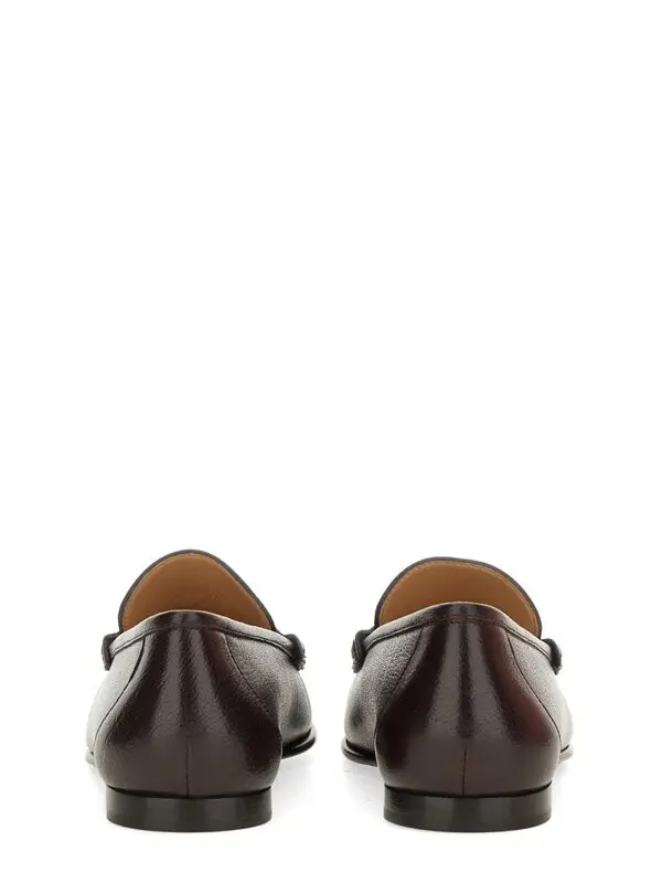 Chloé Leather Loafer - Brown