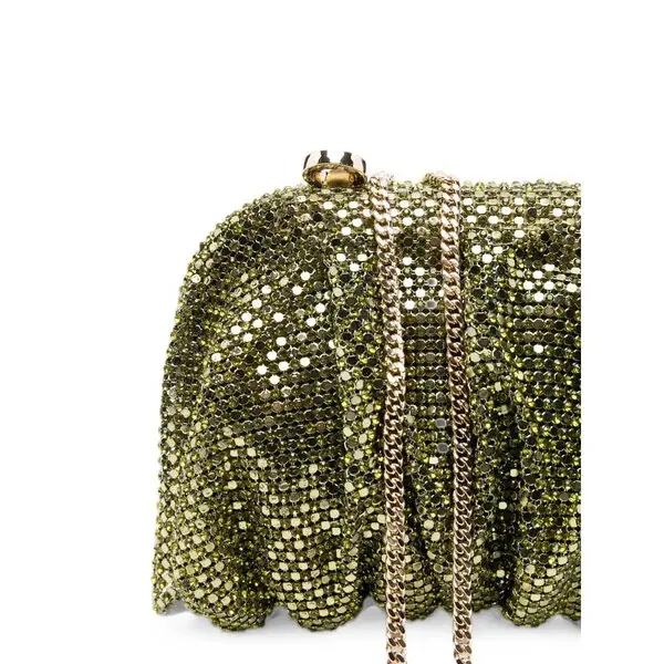 Benedetta Bruzziches Crystal Embellished Clutch Bag