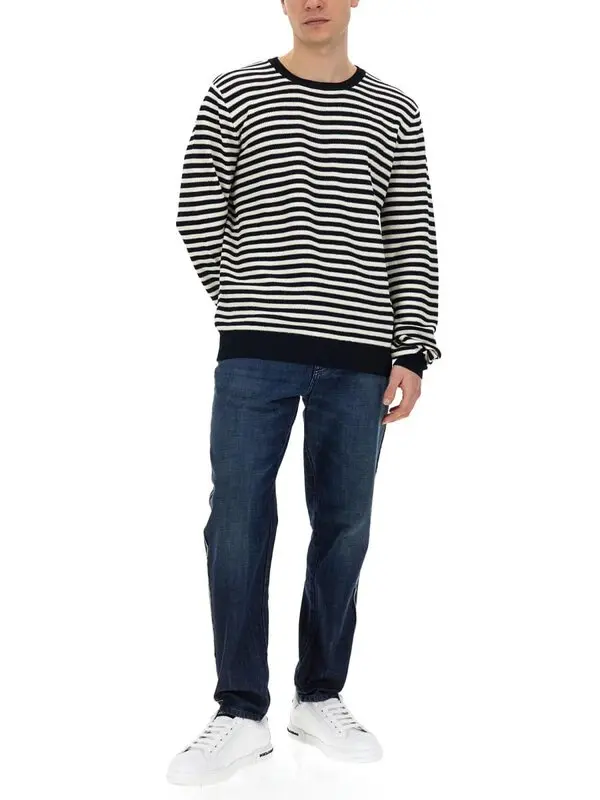 Dolce & Gabbana Jersey With Stripe Pattern