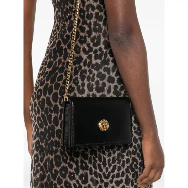 Versace Leather Shoulder Bag